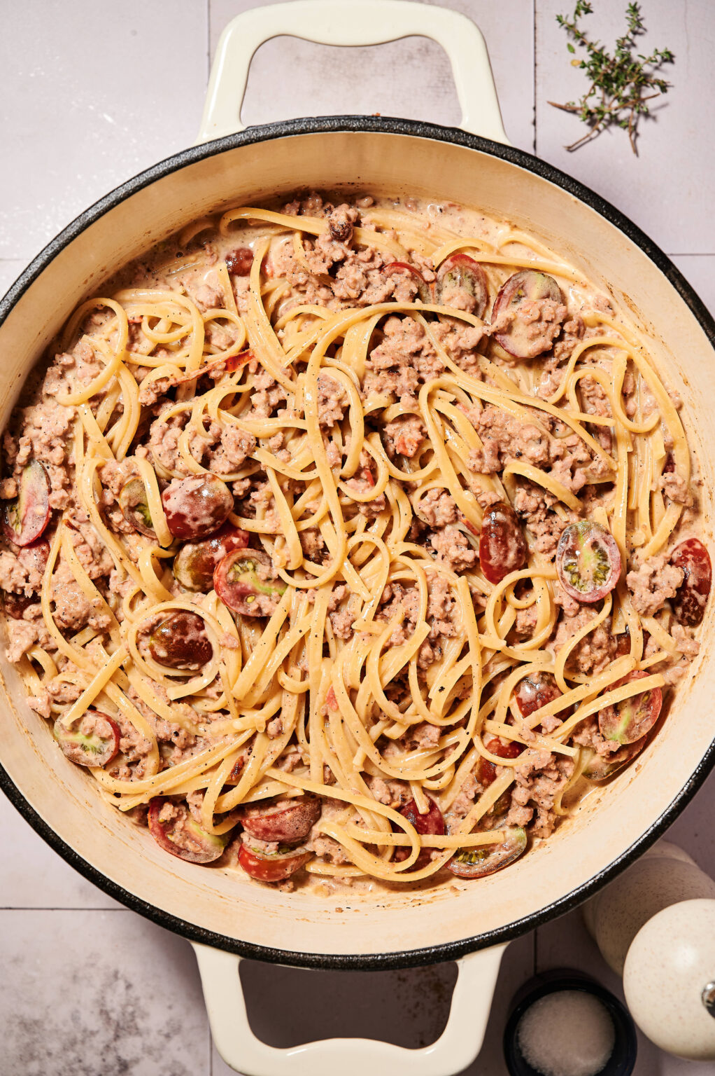Caribbean Alfredo Pasta - Smiths In Bloom