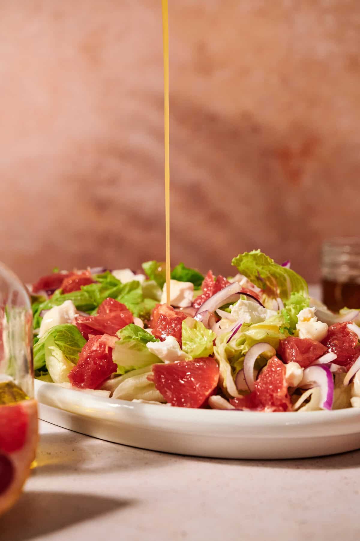 Summer Salad with Grapefruit Vinaigrette - Smiths In Bloom