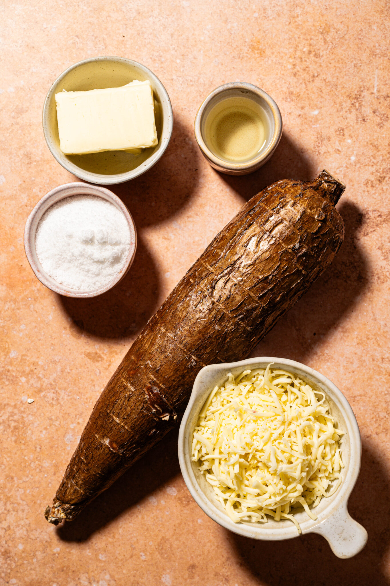 Ecuadorian Tortilla de Yuca with Mozzarella - Smiths In Bloom