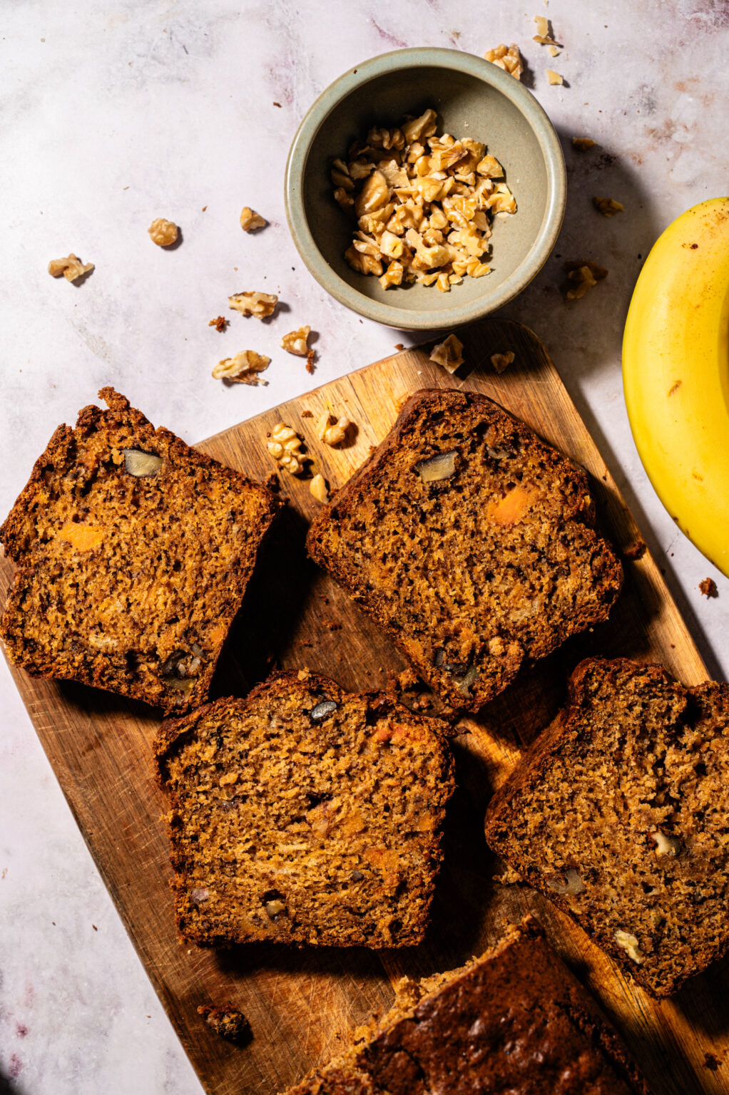 Sweet Potato Banana Nut Bread - Smiths In Bloom