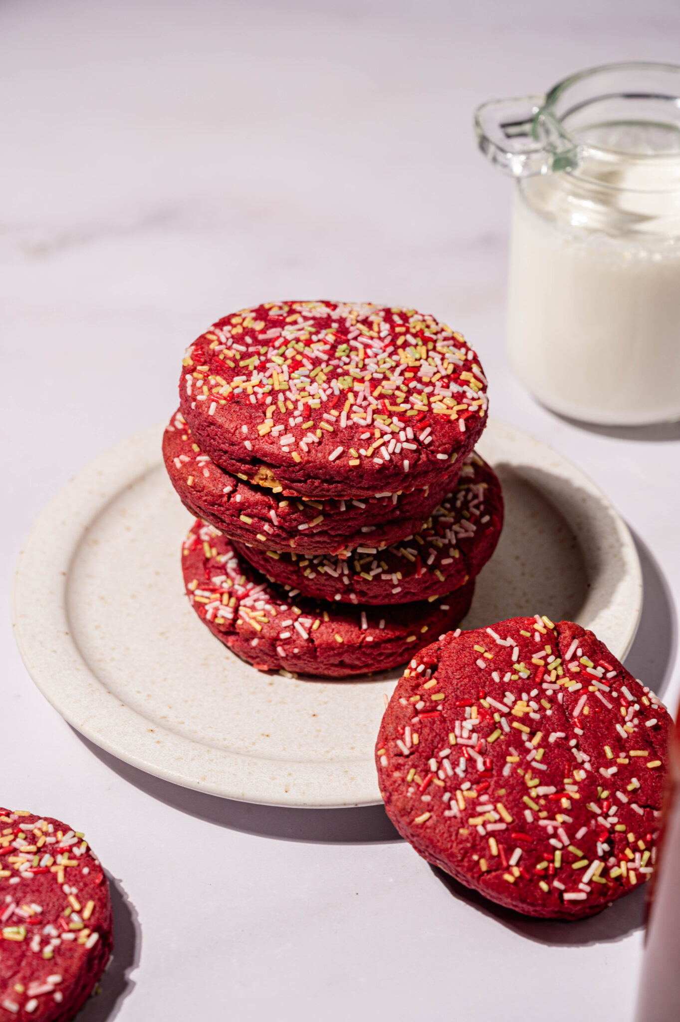 Beet Almond Cookies - Smiths In Bloom